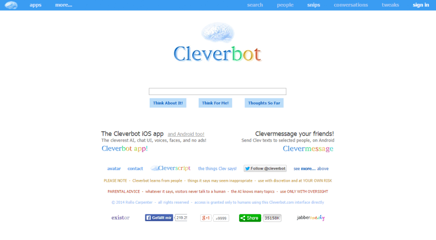 Cleverbot | Professionelle Websites erstellen